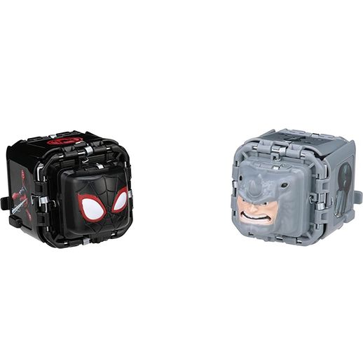 Marvel Battle Cubes Miles Morales x Rhino - Estrela - Toymania