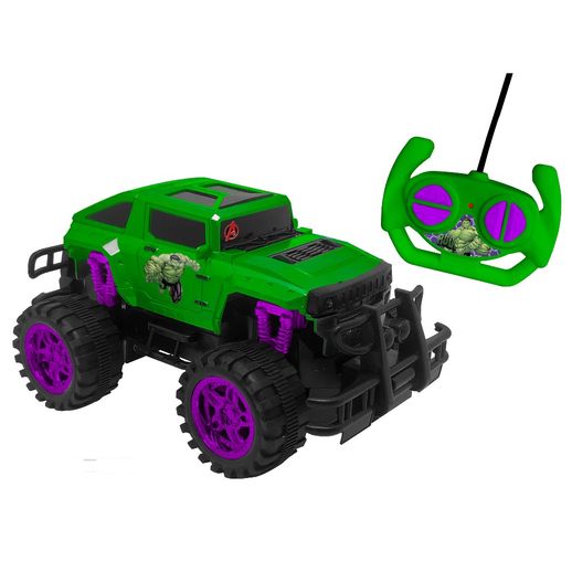 Carro Controle Remoto Monster Machine Hulk - Candide | ToyMania - Toymania